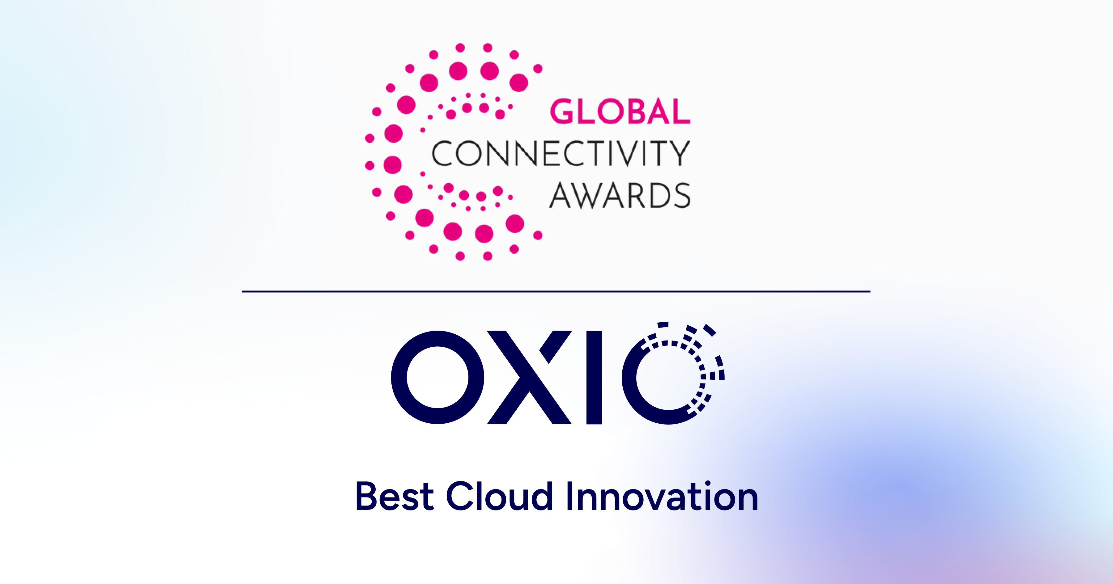 OXIO Wins “Best Cloud Innovation” at the 2025 Global Connectivity Awards - OXIO
